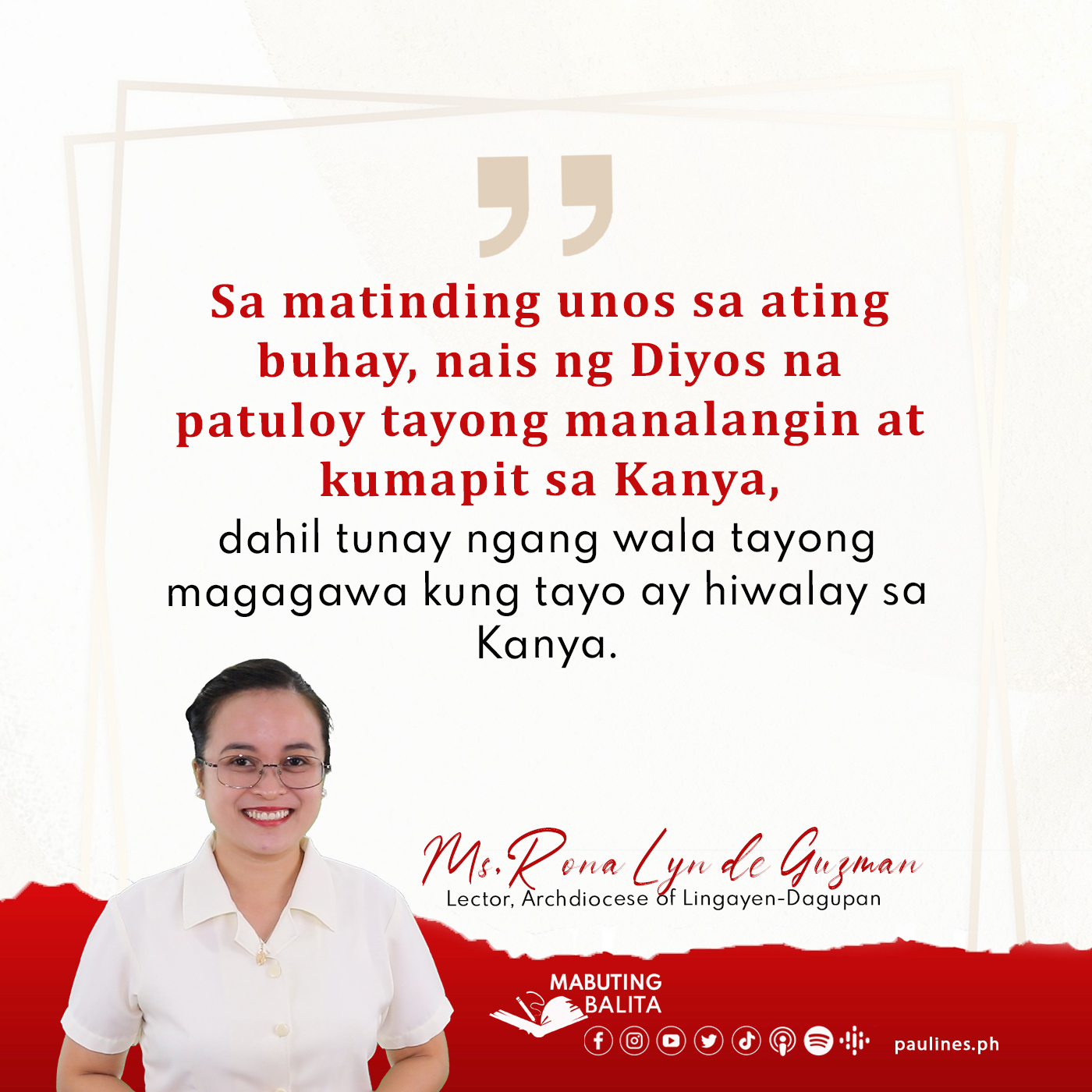 AGOSTO 12, 2023 – SABADO NG IKA-18 LINGGO SA KARANIWANG PANAHON | Santa ...
