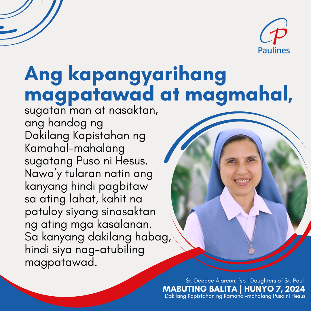 Hunyo 7, Biernes – Dakilang Kapistahan ng Kamahal-mahalang Puso ni ...