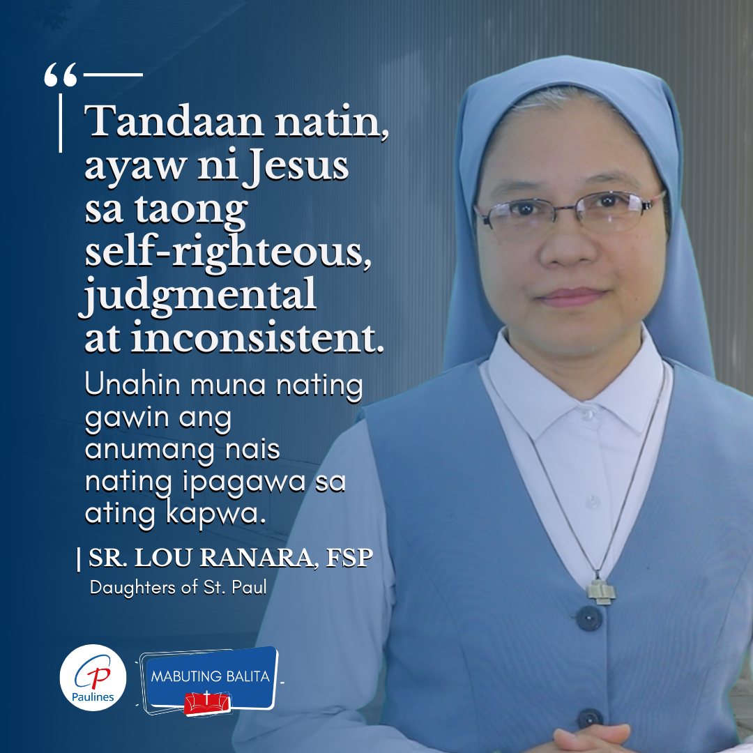 Agosto 28, 2024 – Huwebes sa Ika-21 Linggo sa Karaniwang Panahon (B ...